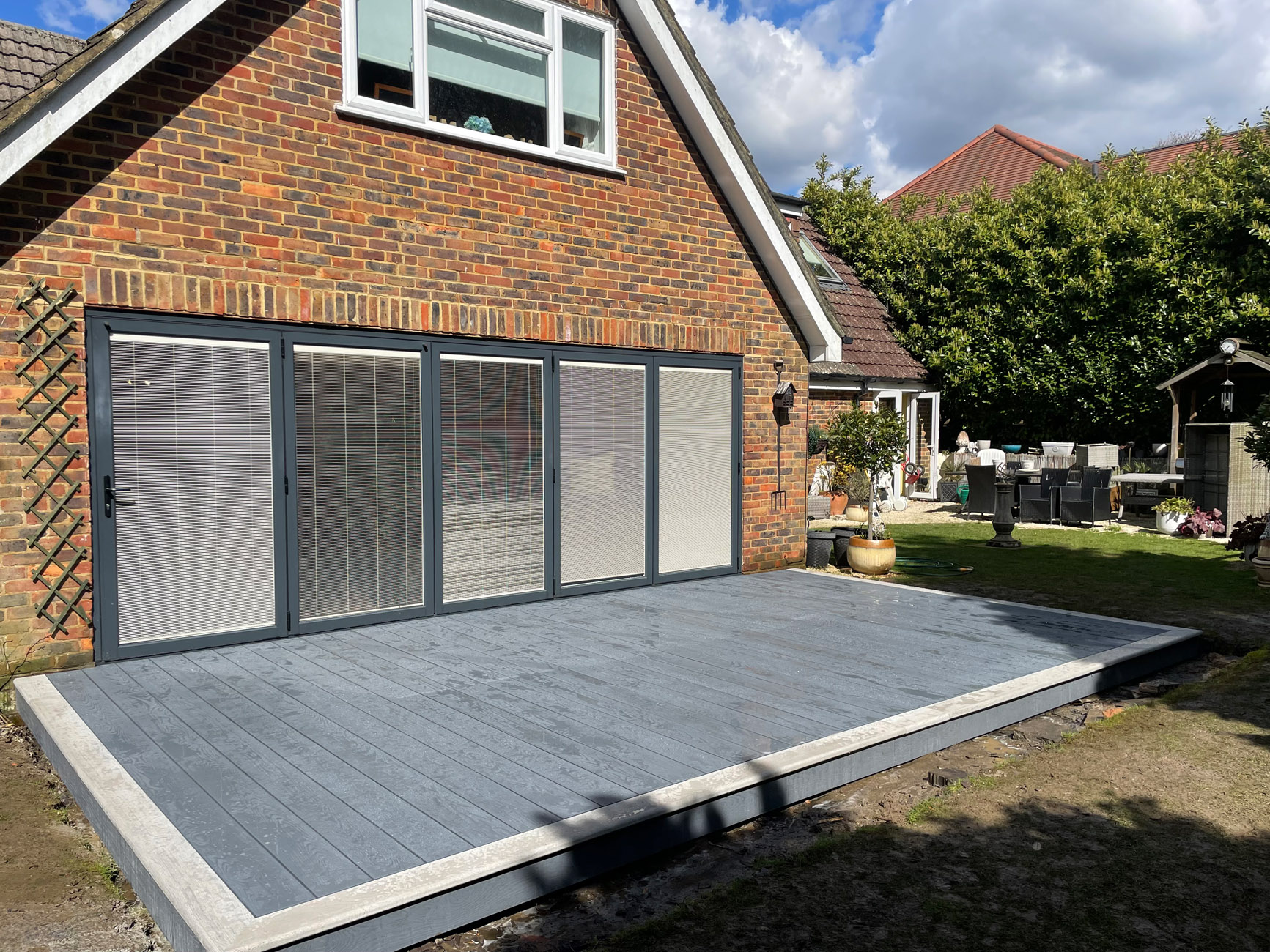 Low-level Decking in Kingswood, Surrey | Millboard Decking