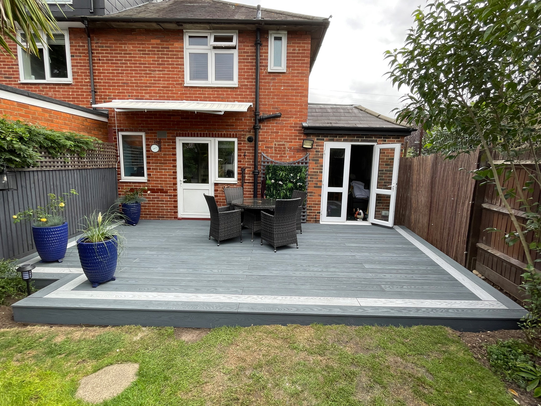 Low-level Decking in Carshalton, Surrey | Redux Decking